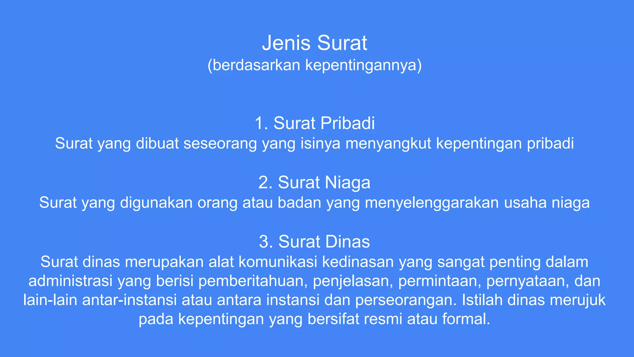 Surat Formal | PPTX