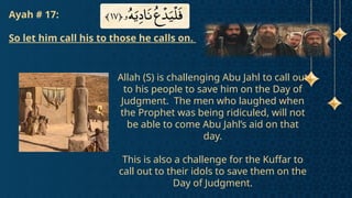Surat Al-Alaq Tafsir Powerpoint Presentation for Kids | PPTX