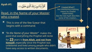 Surat Al-Alaq Tafsir Powerpoint Presentation for Kids | PPTX