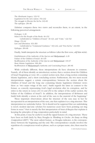 Surat Al Baqara a structural analysis | PDF