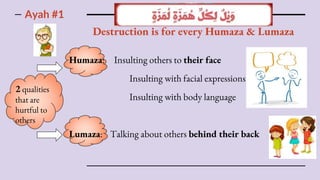 Surat Al-Humaza | PPTX