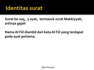 surat al fiil | PPTX