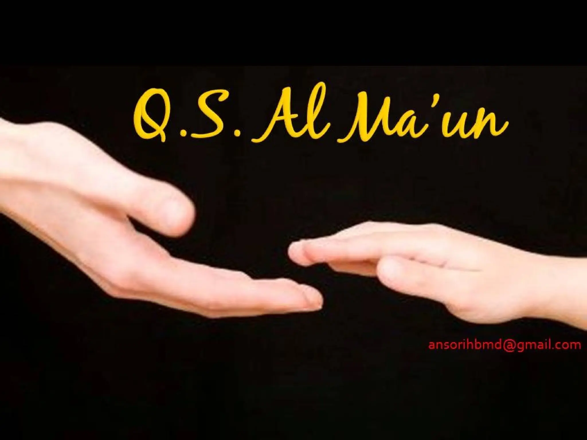 surah almaun dari ayat satu sampai selesai | PPT