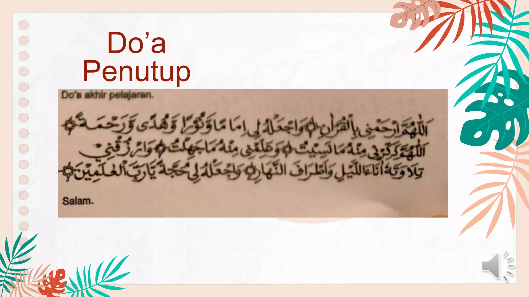 MURAJA'AH KLS 8 Surat al mulk : 16 30 | PPTX