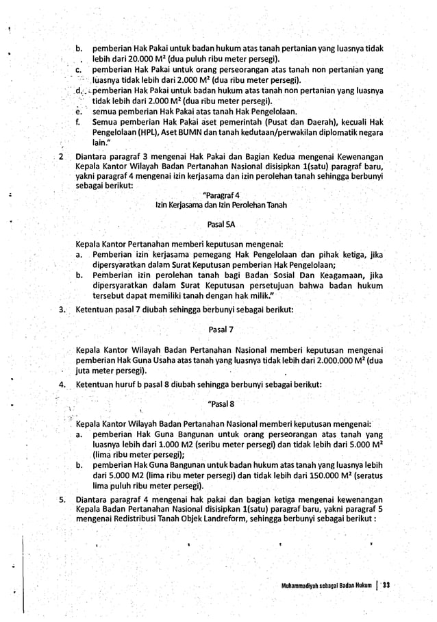 Surat badan hukum muhammadiyah | PDF