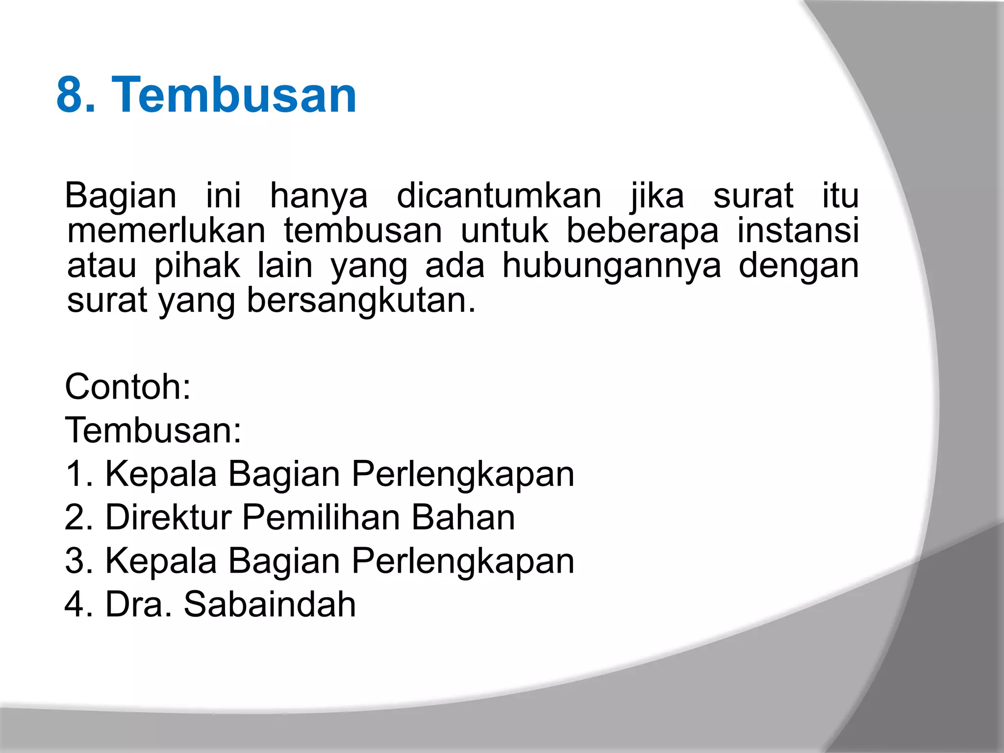 Surat dinas | PPTX