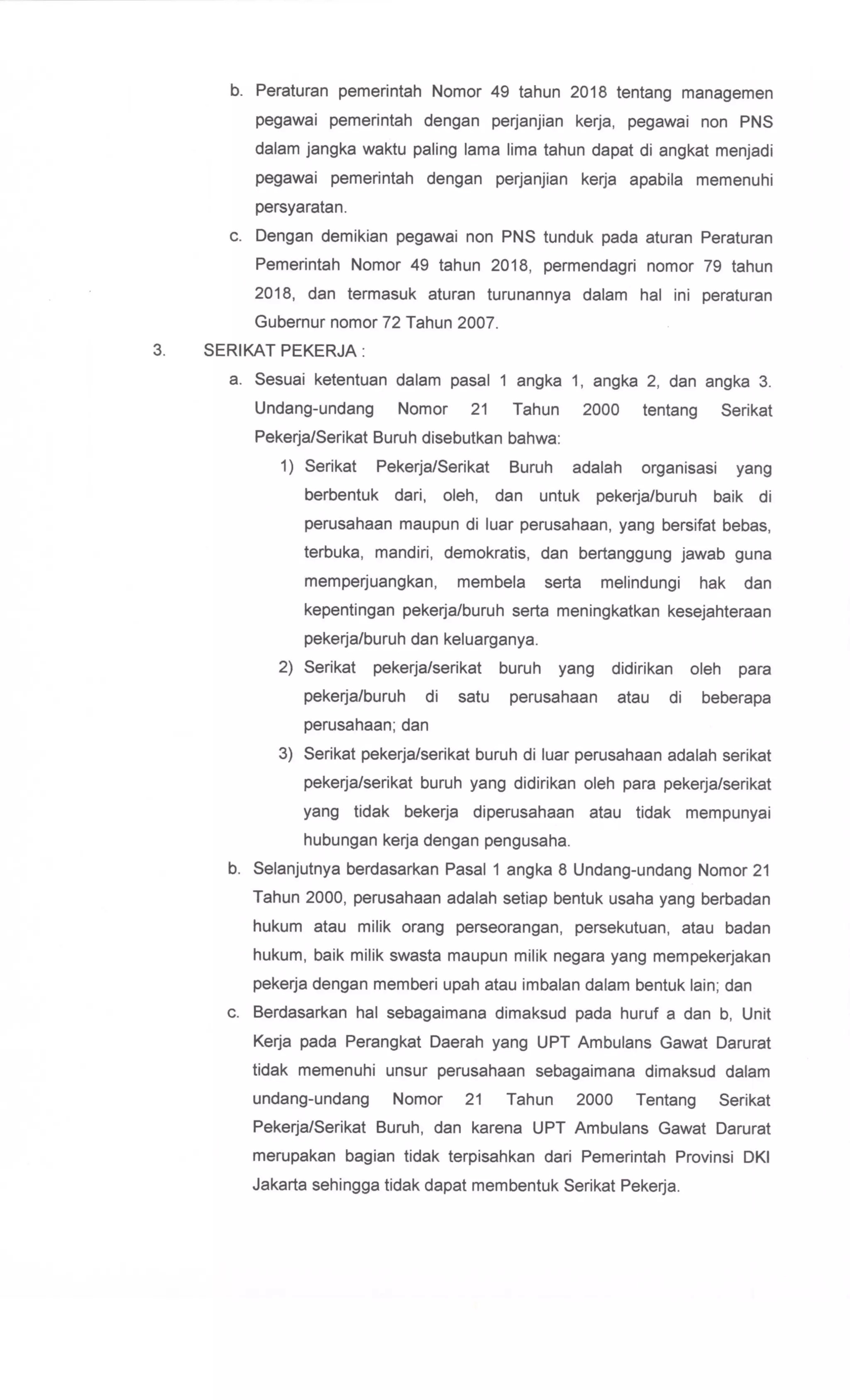 Surat Edaran Nomor 47/SE/2020 | PDF