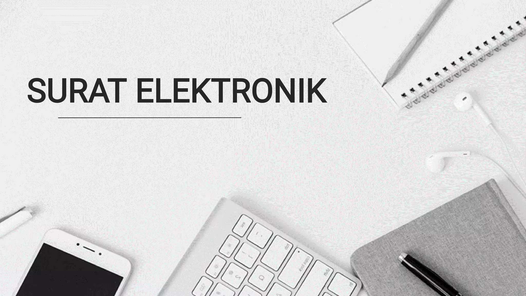SURAT ELEKTRONIK | PDF