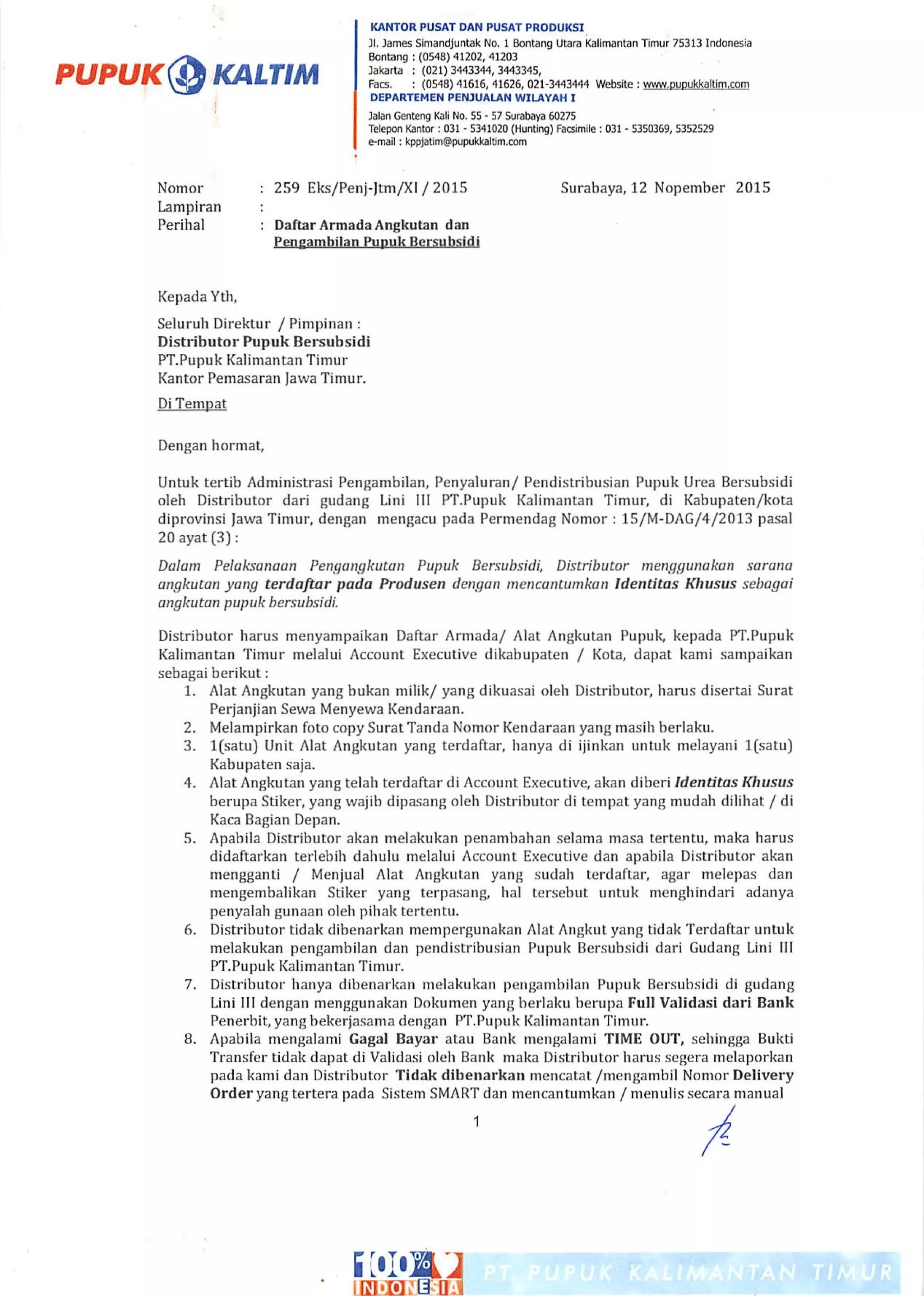 Surat himbauan | PDF