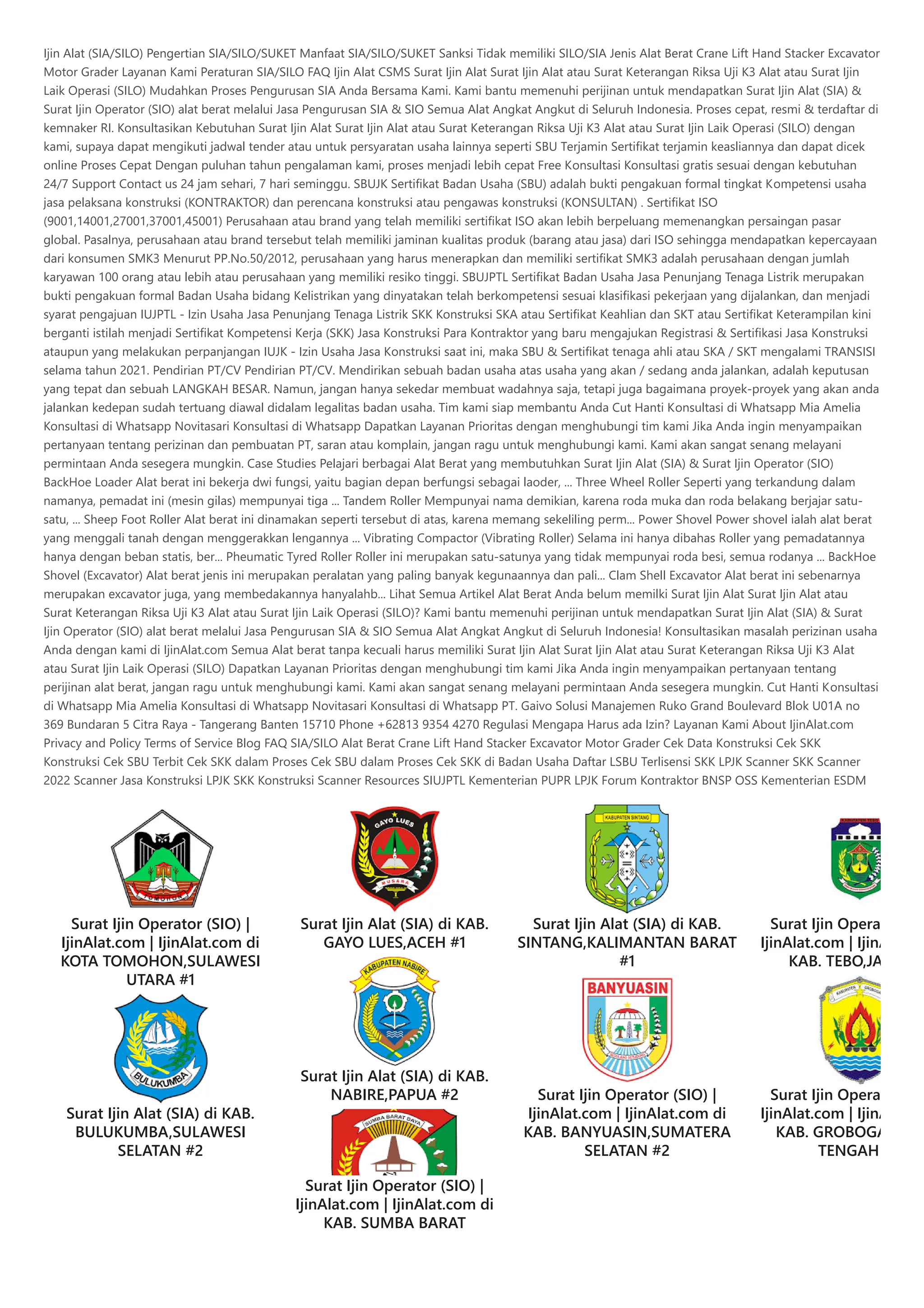Surat Ijin Alat (SIA) & Surat Ijin Operator (SIO) _ IjinAlat.com _ IjinAlat.com.pdf