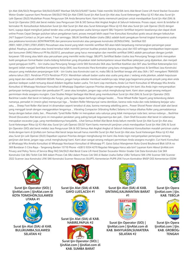 Surat Ijin Alat (SIA) & Surat Ijin Operator (SIO) _ IjinAlat.com _ IjinAlat.com.pdf