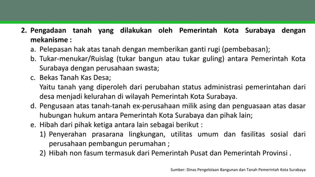 Izin Pemanfaatan Tanah / Surat ijo | PPT