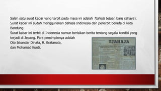 Perkembangan Surat Kabar di Indonesia pada Masa Sebelum Kolonial sampai ...