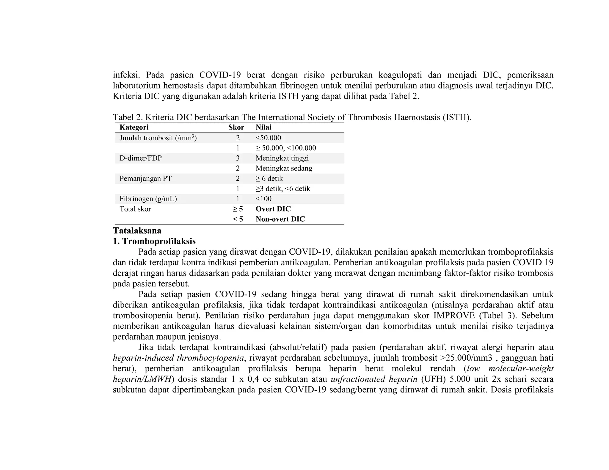Revisi Protokol Tatalaksana Covid-19 dari PDPI, PAPDI, PERDATIN, PERKI ...