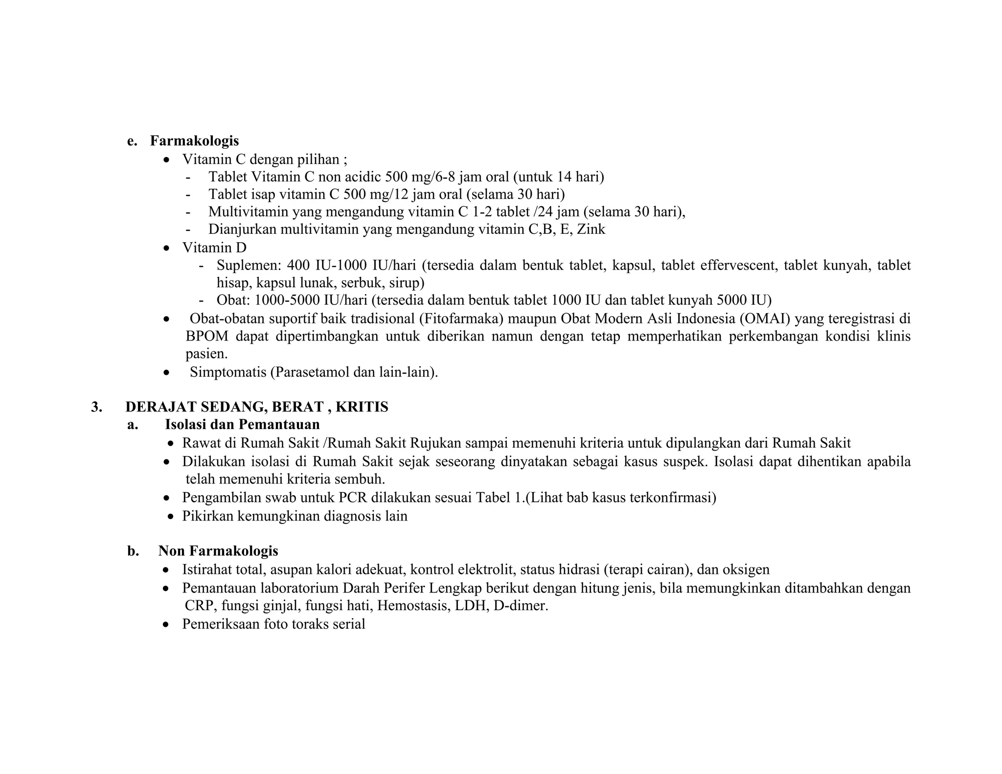 Revisi Protokol Tatalaksana Covid-19 dari PDPI, PAPDI, PERDATIN, PERKI ...