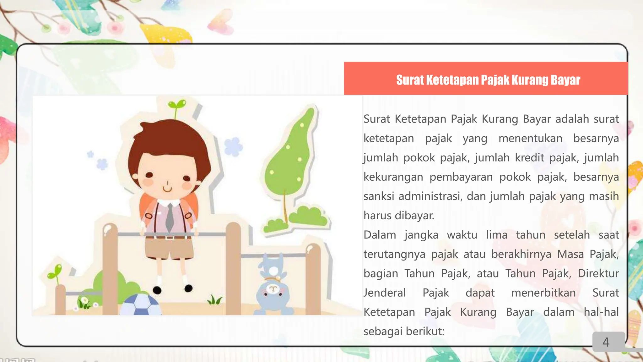 PENGERTIAN SURAT KETETAPAN PAJAK, JENIS SURAT KETETAPAN PAJAK ...
