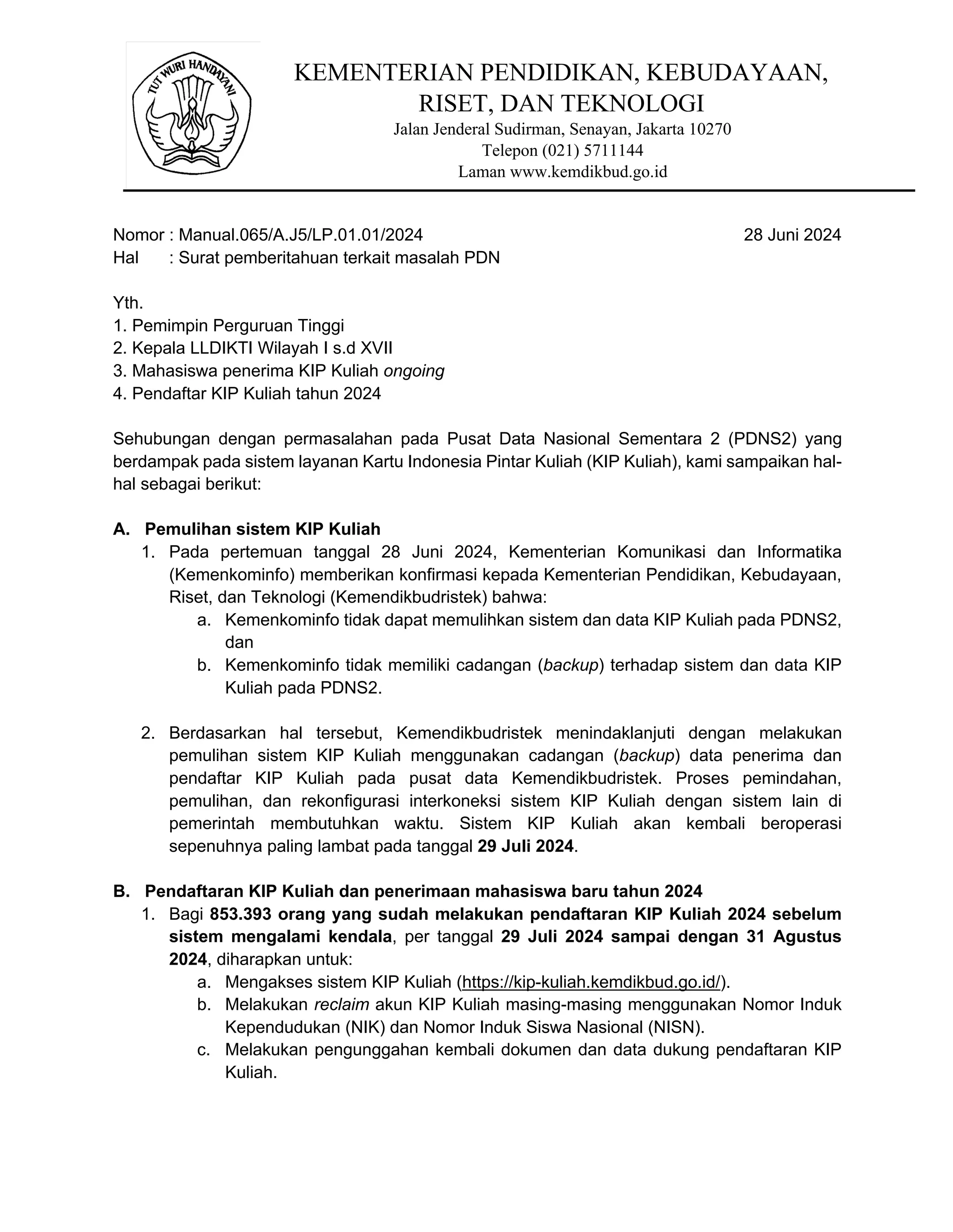 Surat KIP Kuliah terkait Masalah PDN.pdf