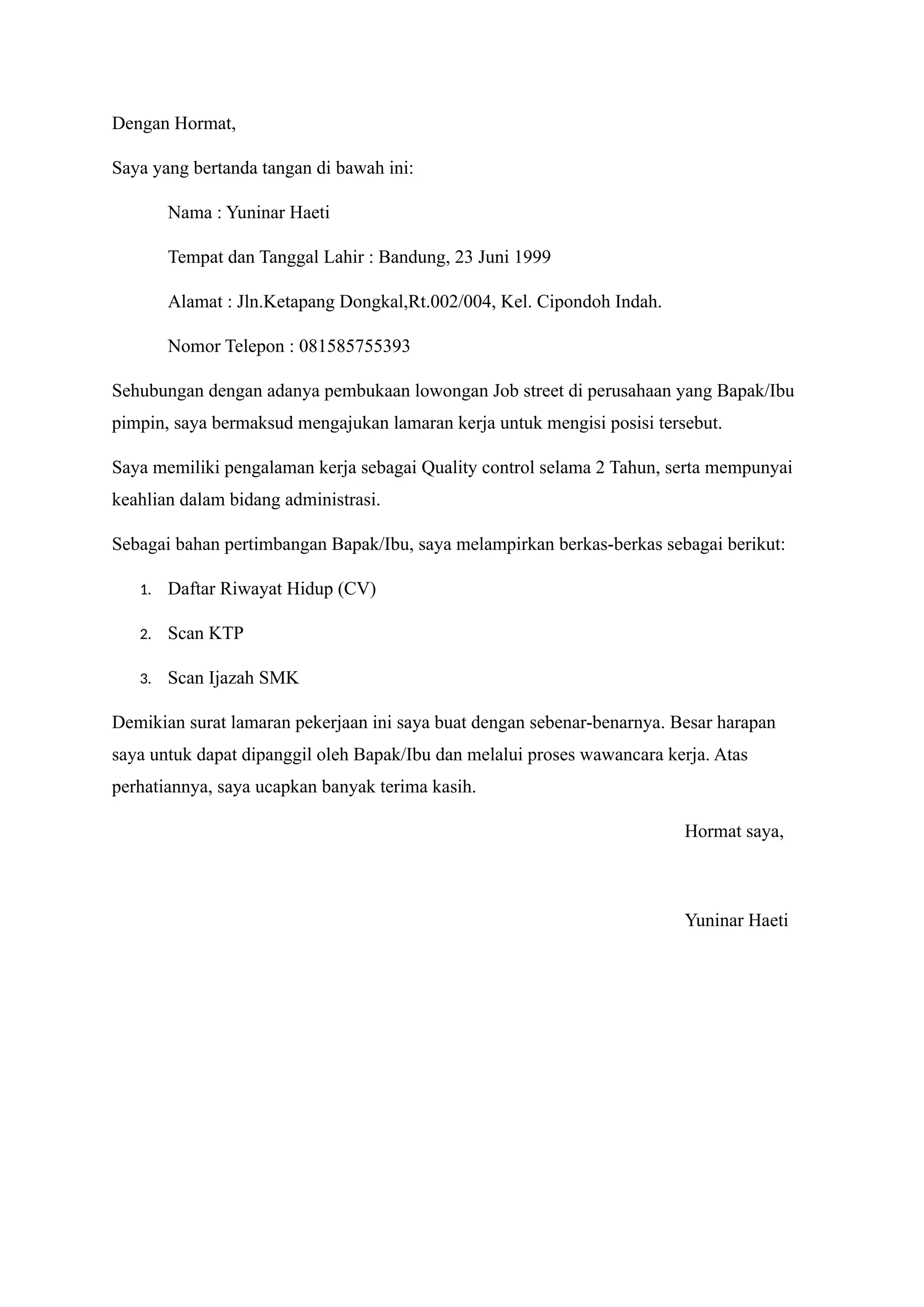 Surat Lamaran kerja yang benar dan baik.docx