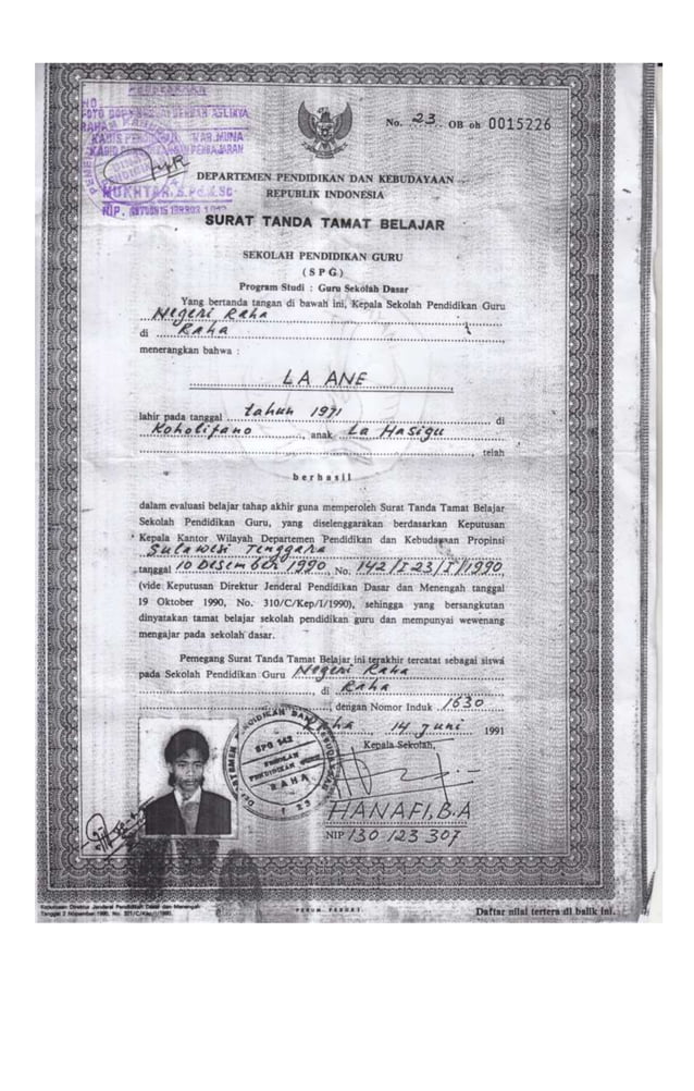 Surat lamaran la ane | PDF