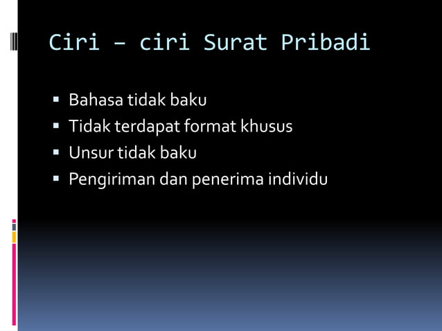 Surat menyurat | PPTX