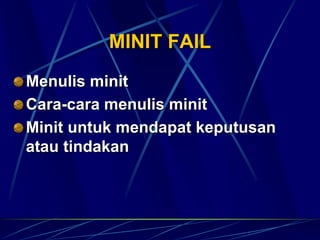 Surat menyurat | PPTX