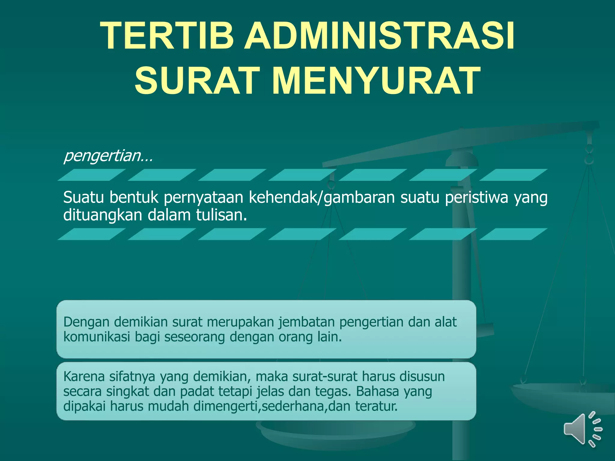Surat menyurat psw | PPTX