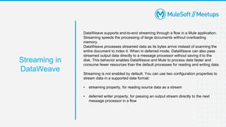 MuleSoft Surat Virtual Meetup#30 - Flat File Schemas Transformation With MuleSoft | PPT