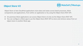 MuleSoft Surat Virtual Meetup#18 - Persistent Queue, Object Store and Persistent Queue | PPT