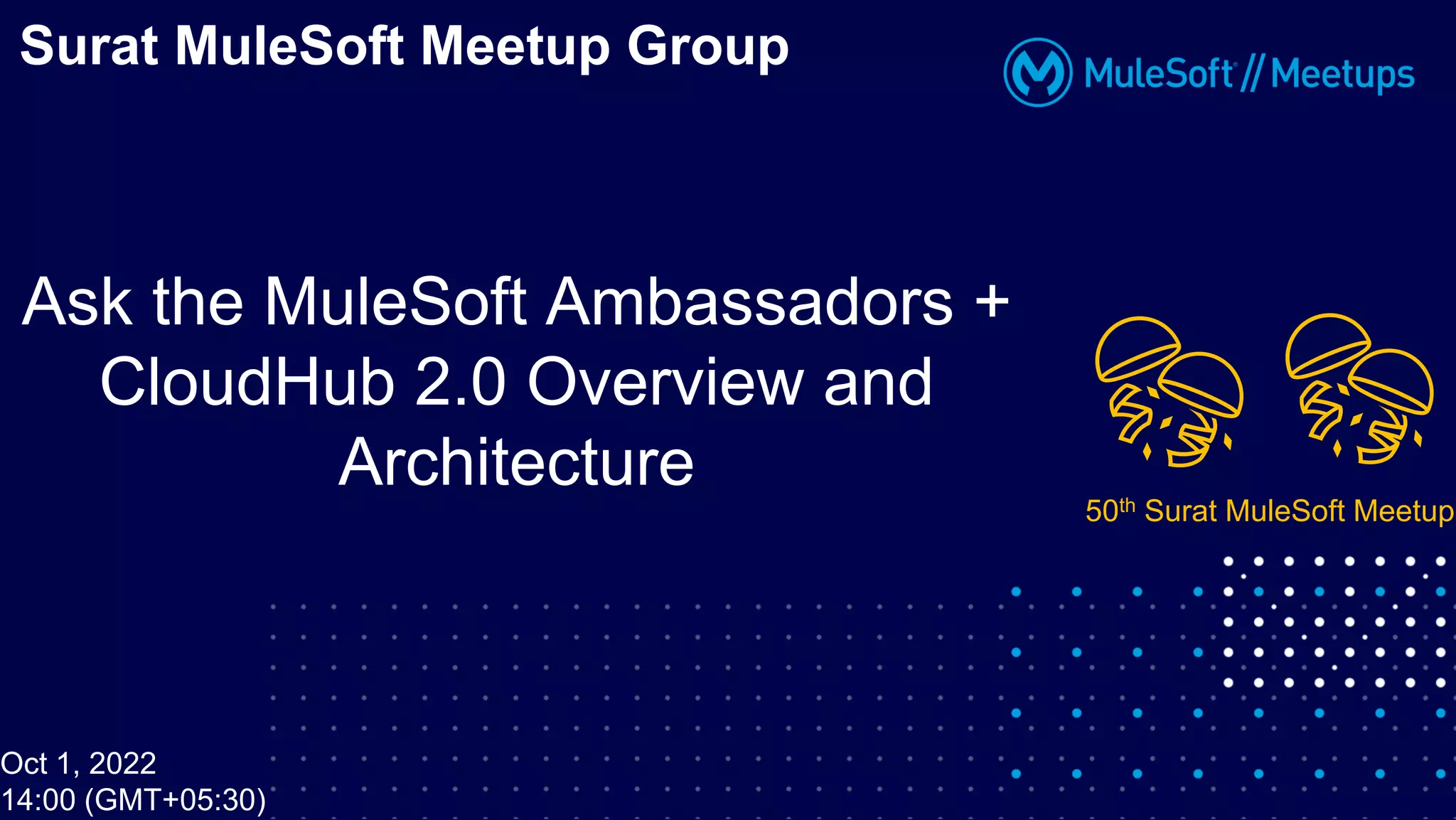 Mulesoft Surat Meetup 50 Ask The Mulesoft Ambassadors Cloudhub 2 0 Overview And Architecture