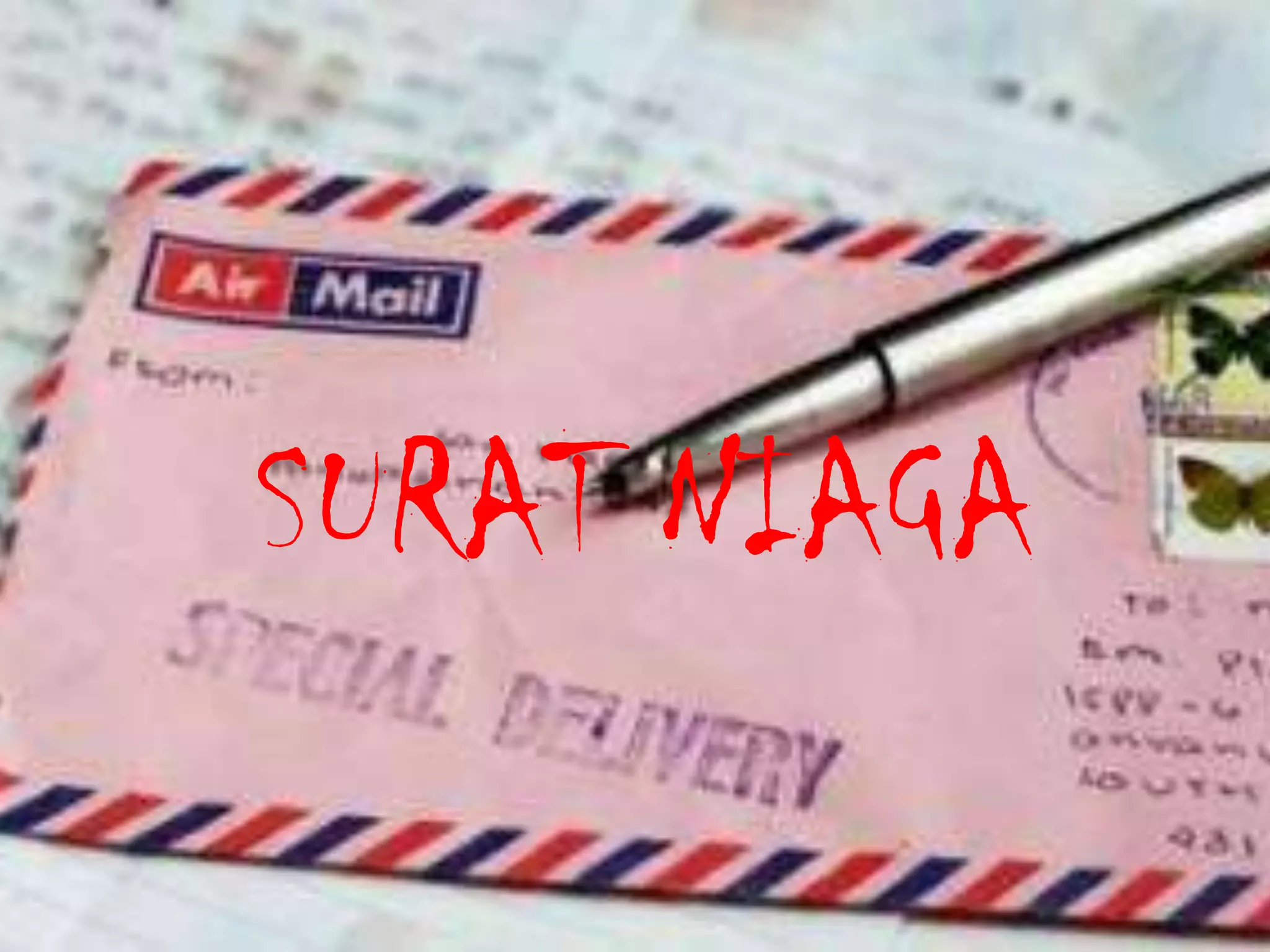 Surat Niaga | PPTX