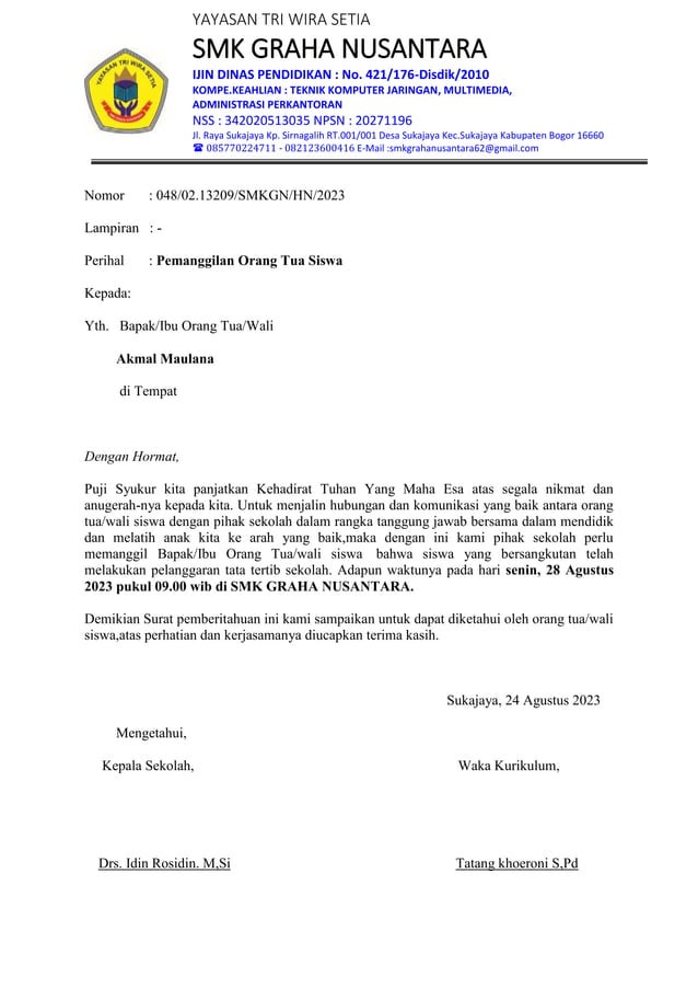 surat pemanggilan orang tua.docx