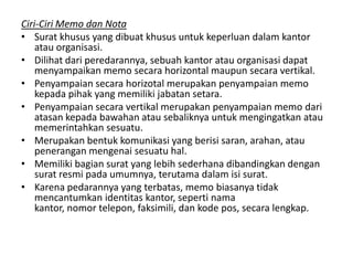 Surat pemberitahuan, surat undangan, surat kuasa | PPTX