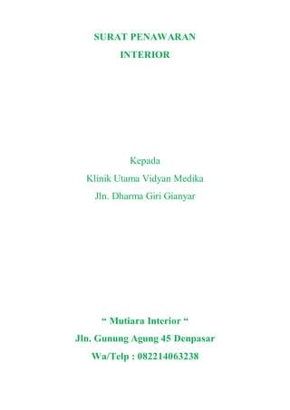 Surat penawaran | PDF