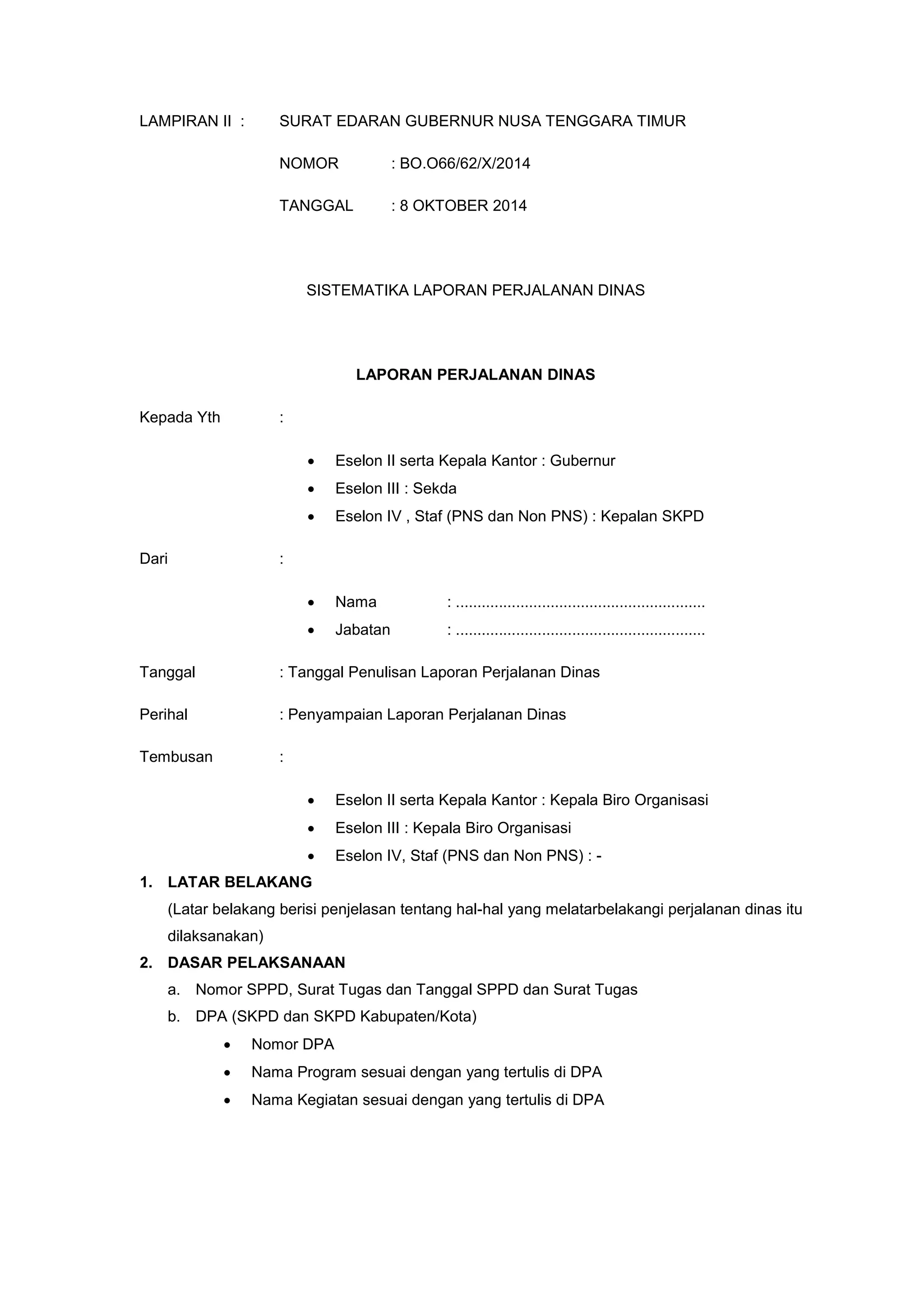 Surat perjalanan dinas | DOCX