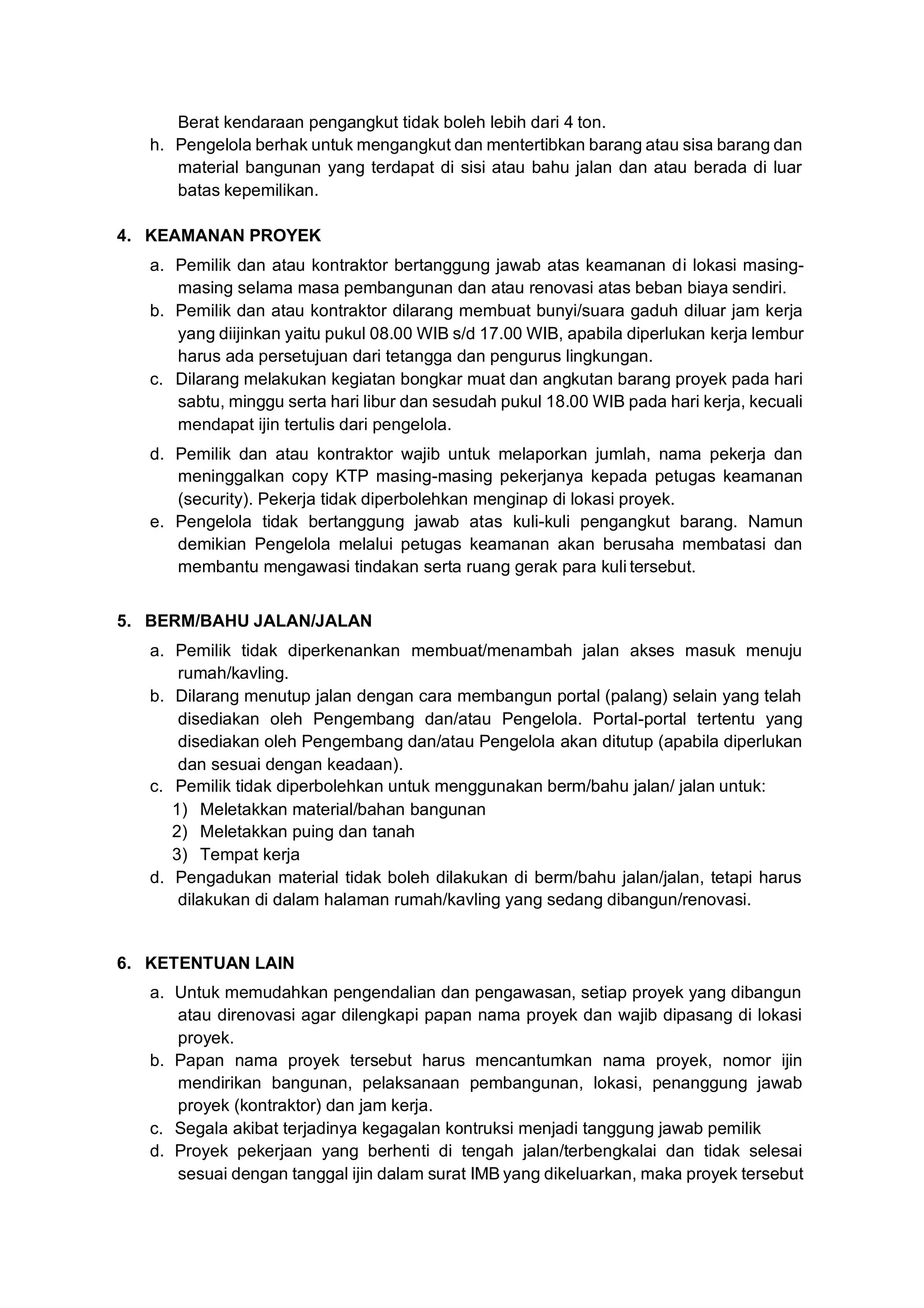 Surat permohon renobasi rumah di perumahan | PDF