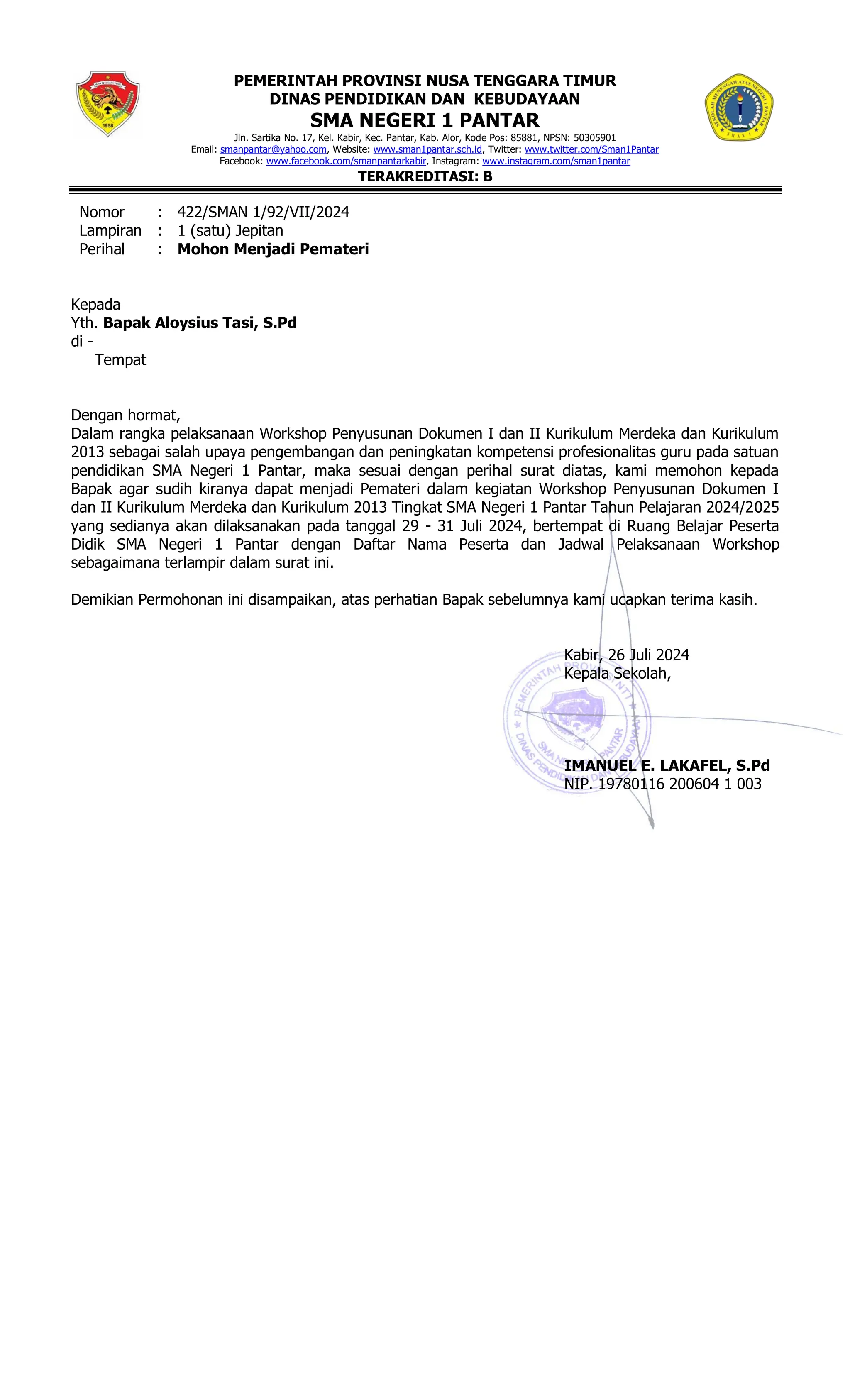 SURAT PERMOHONAN MENJADI PEMATERI WORSHOP SMAN 1 PANTAR 2024.pdf