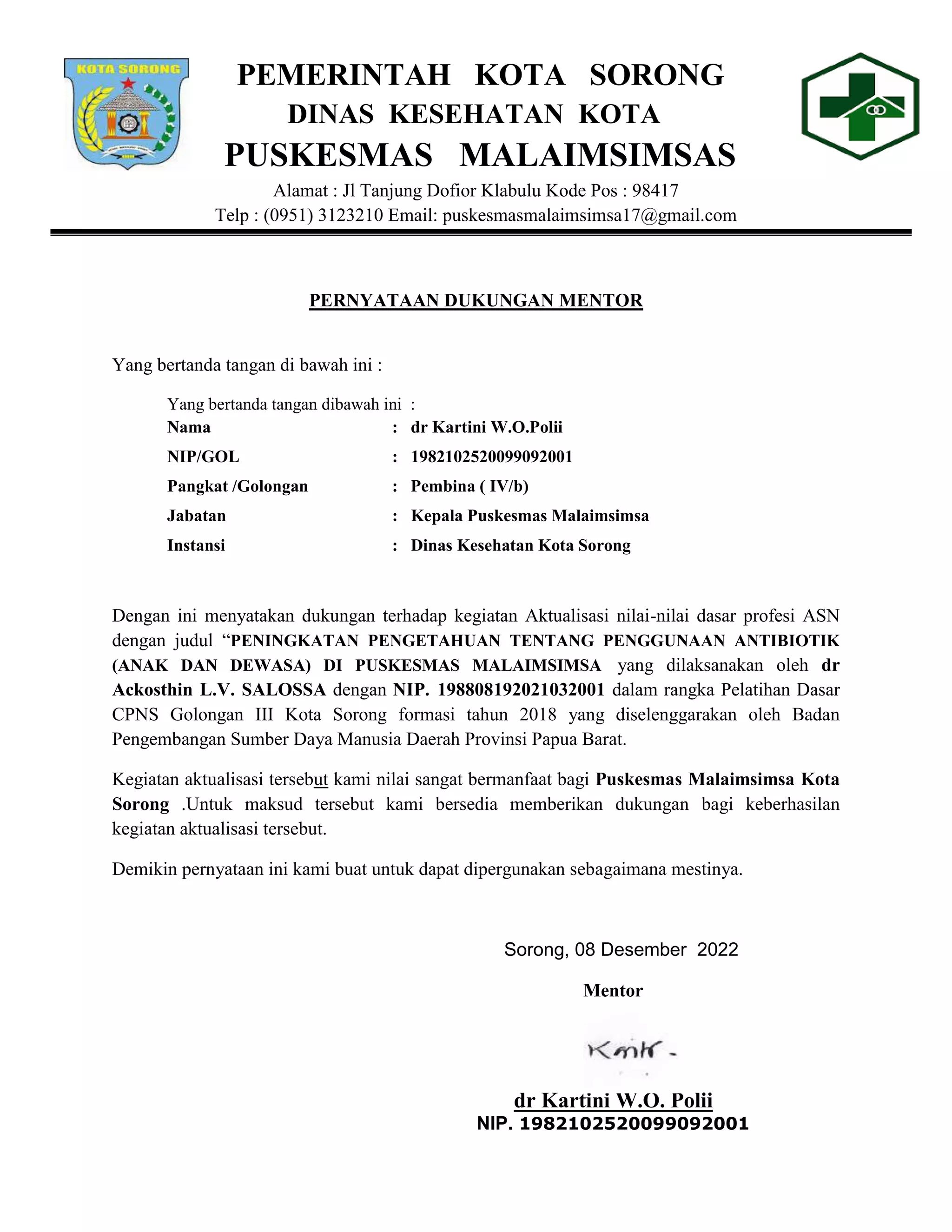 Surat Pernyataan Dukungan Mentor Fix dr Oi.docx