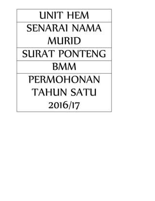 Surat pibk | DOCX