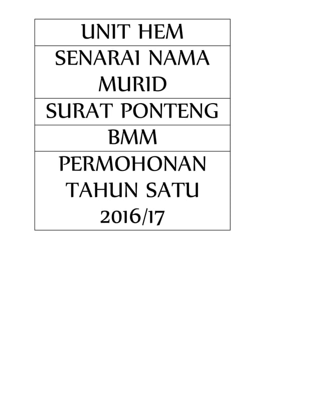 Surat pibk | DOCX