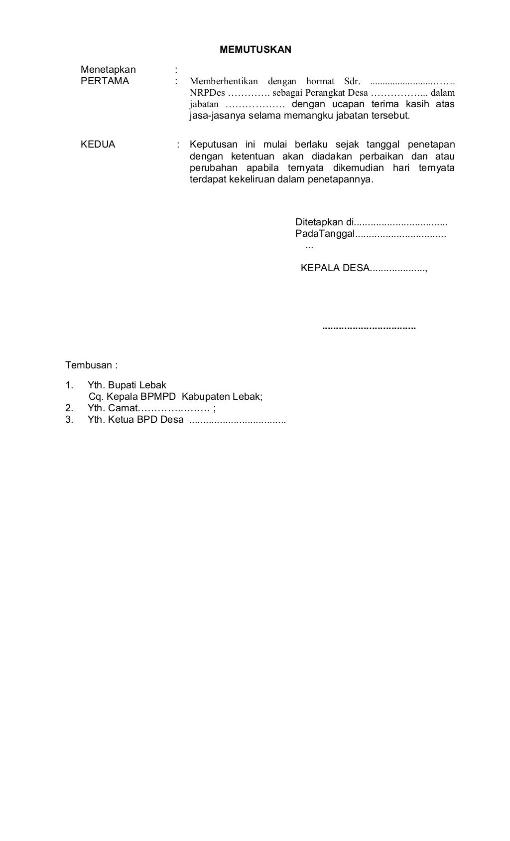 Contoh Surat Rekom Nu - Delinewstv