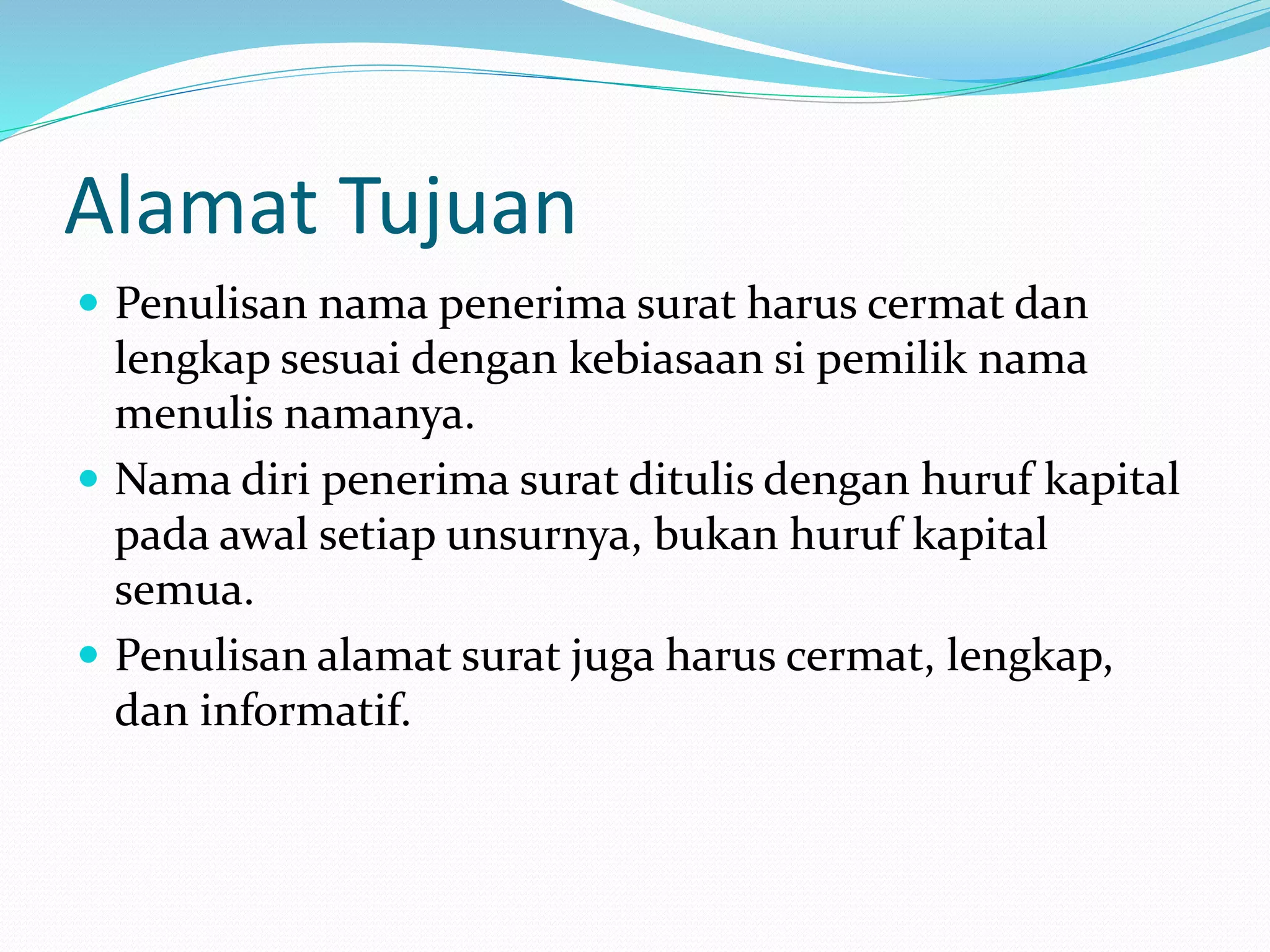 Surat resmi | PPTX