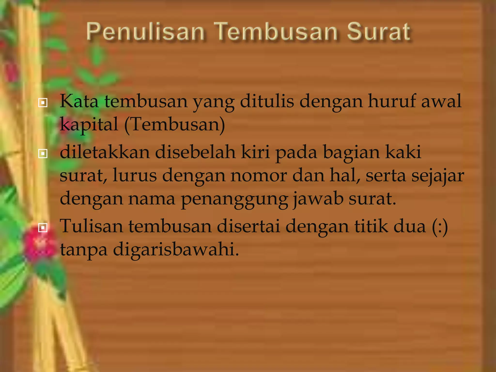 Bahasa Indonesia, surat resmi | PPTX