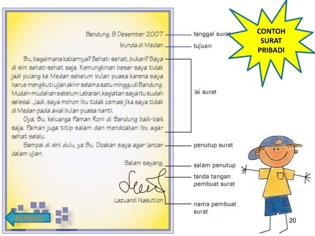 Menulis Surat Pribadi