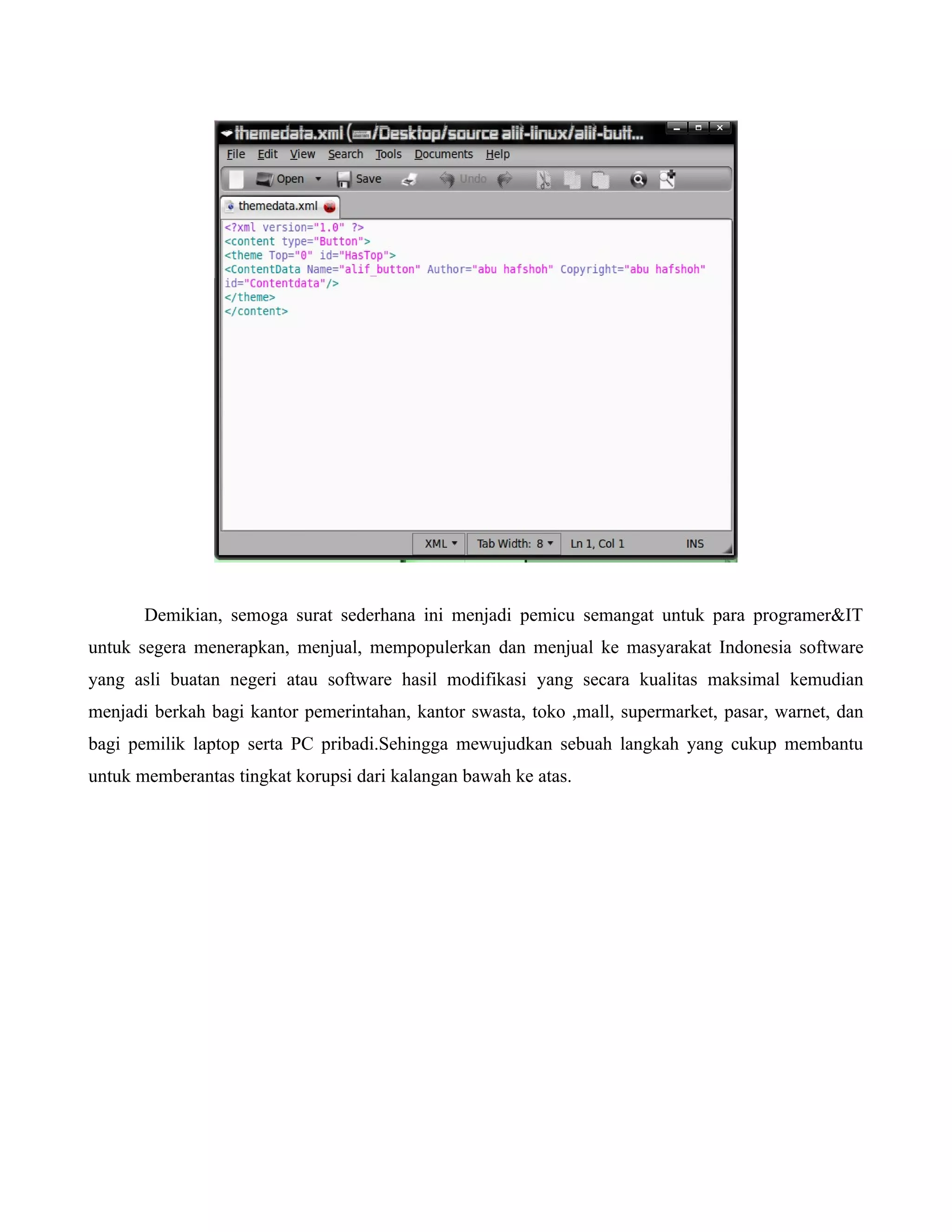 Surat terbuka 4 programer&it | PDF