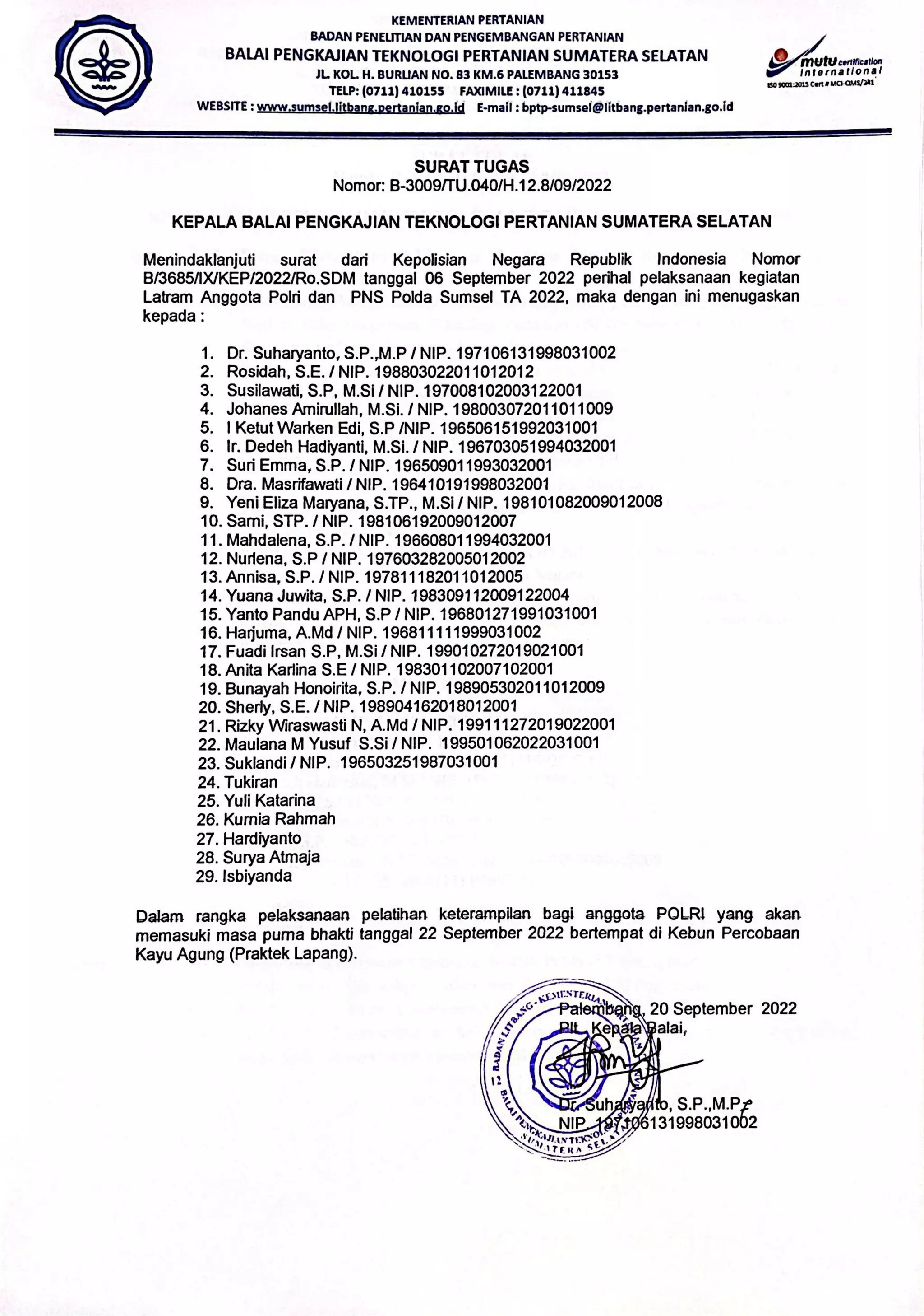 Surat tugas Ka balai, Ka TU, Ka KSPP.pdf