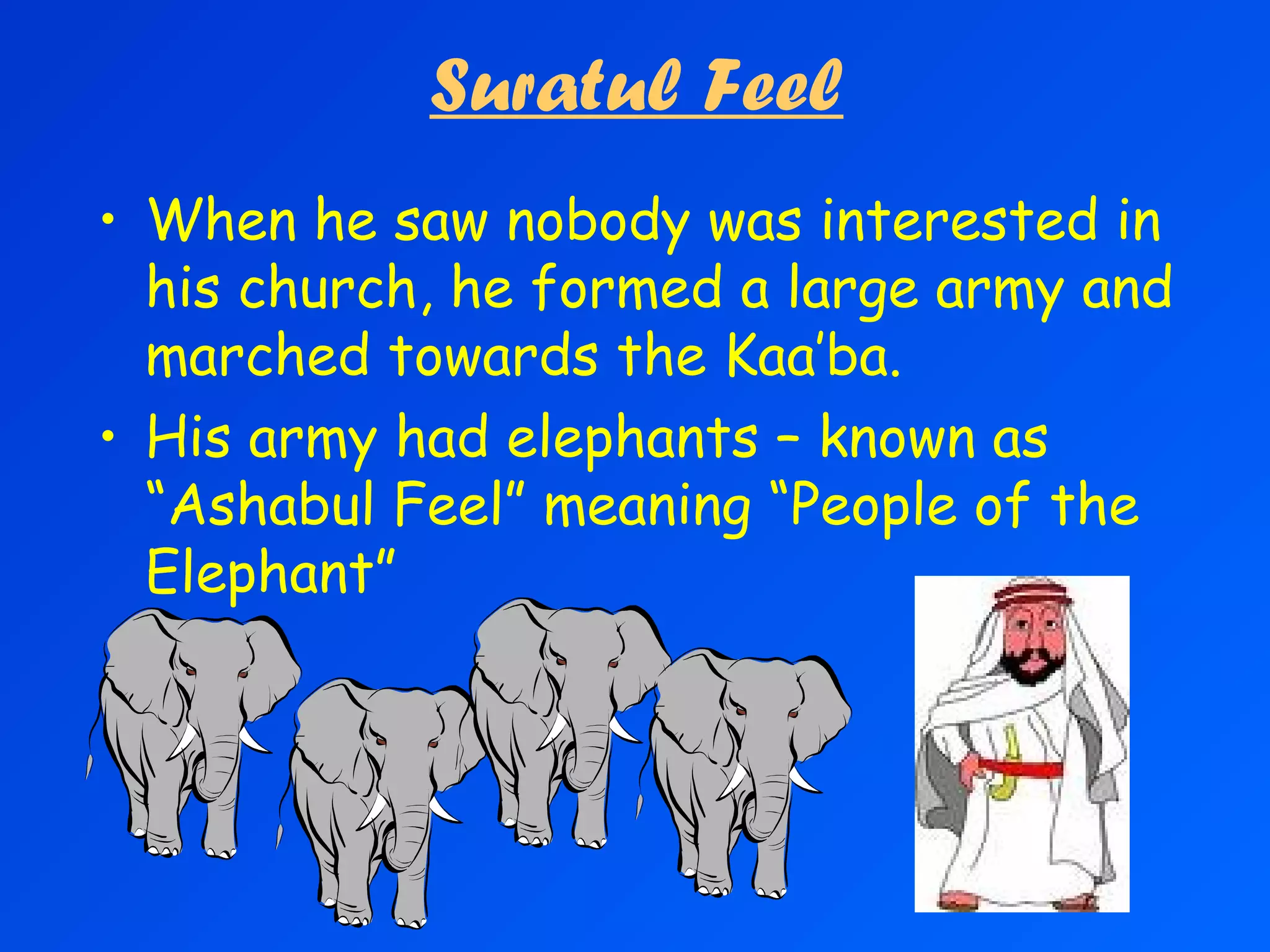 Suratul feel | PPT