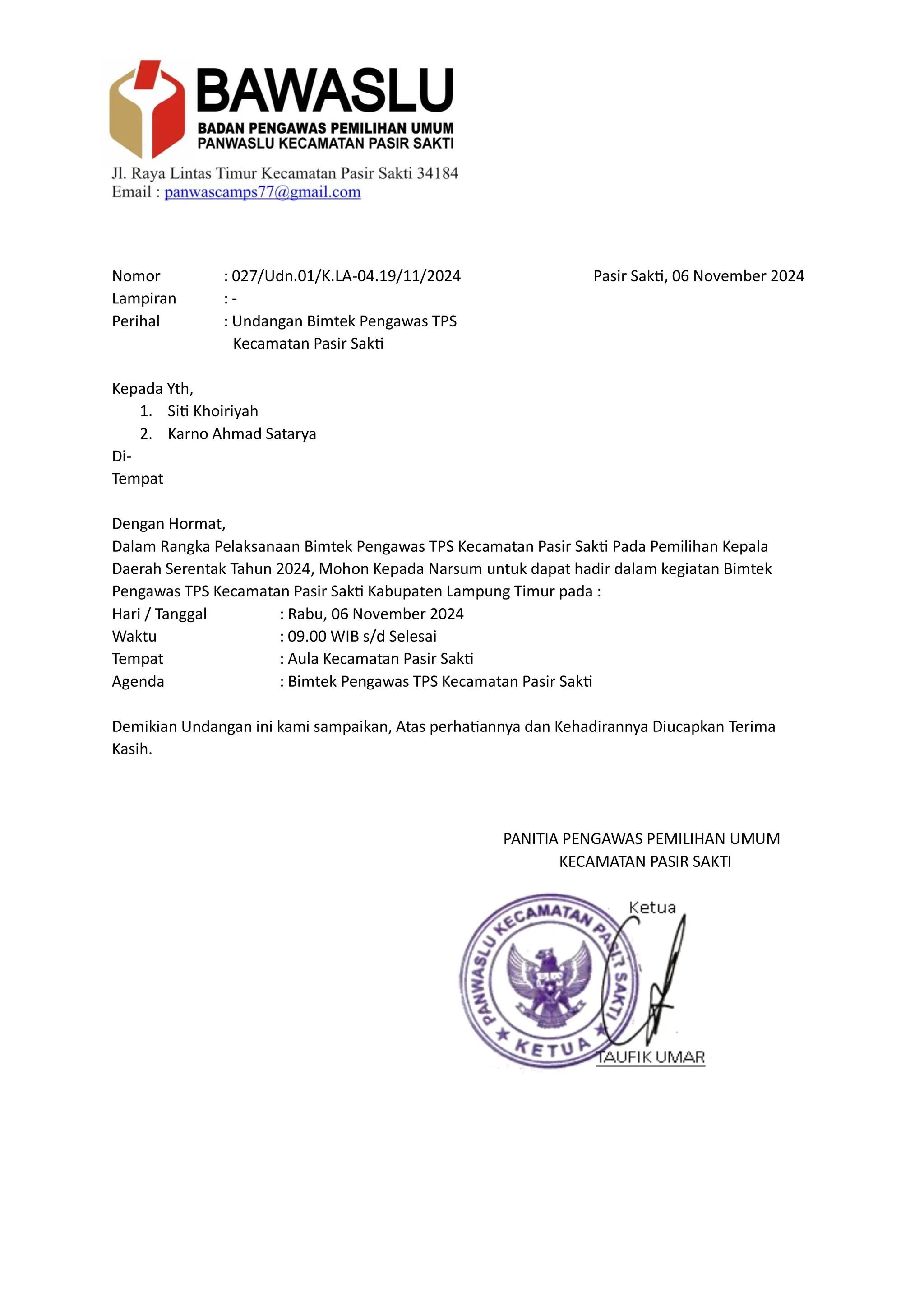 Surat undangan Bimtek PTPS Narsummmm.pdf