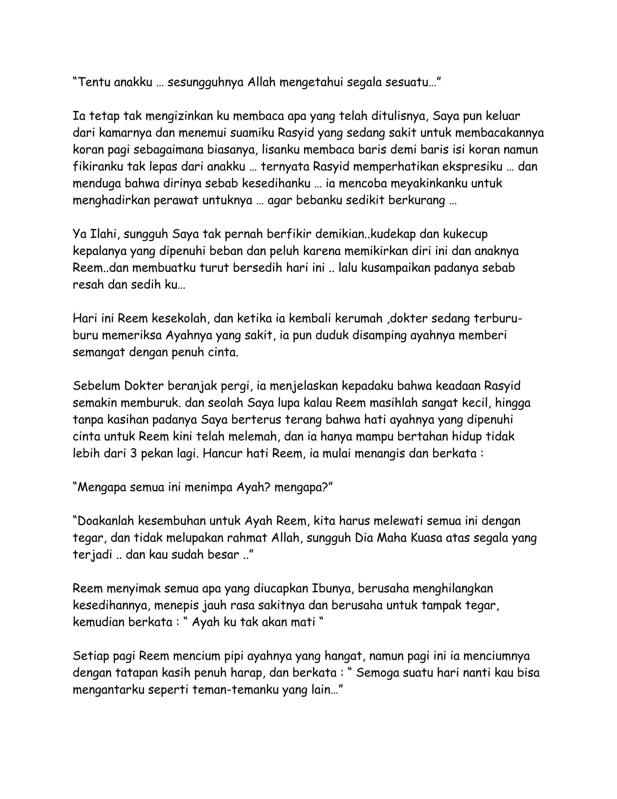 Surat untuk allah | PDF