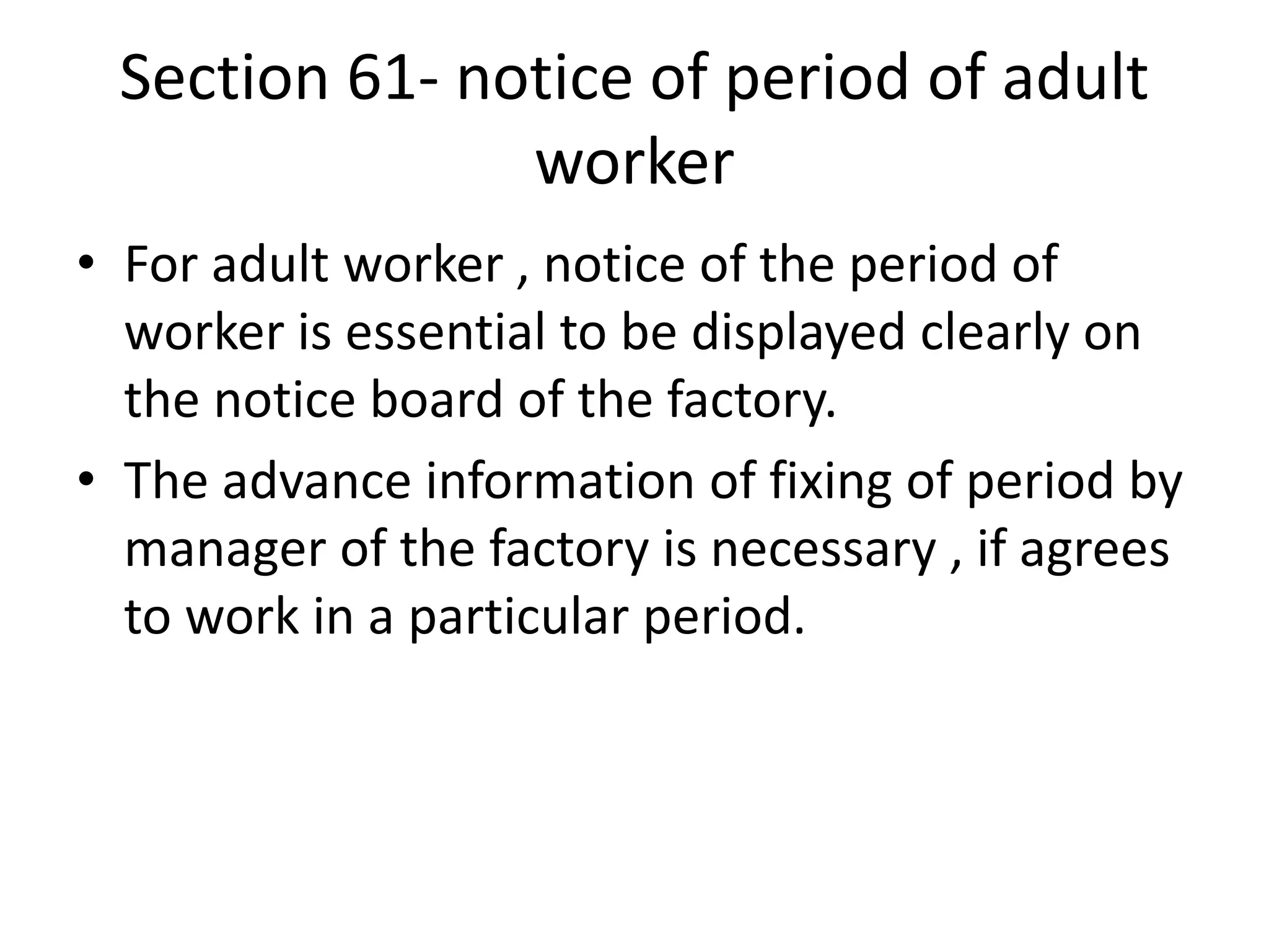 factory act 1948 | PPTX