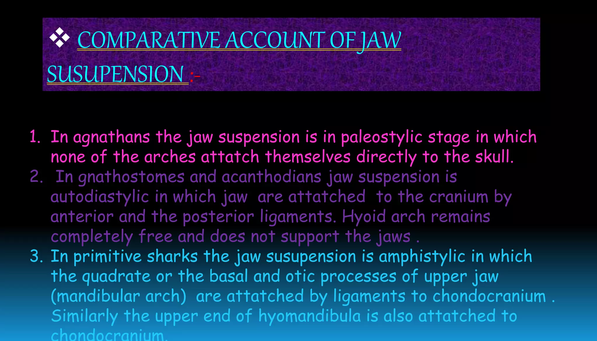 Jaw suspension | PPTX